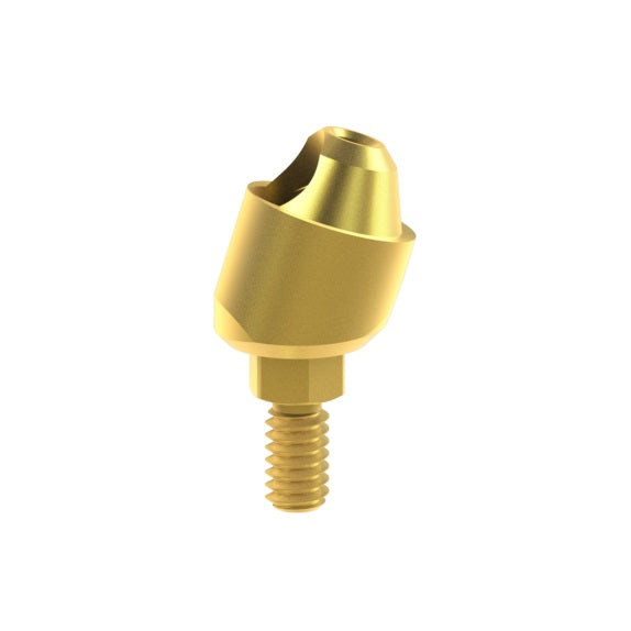 Zimmer® Tapered Screw-Vent® compatible 17º Angled Multi-Unit Abutment ...